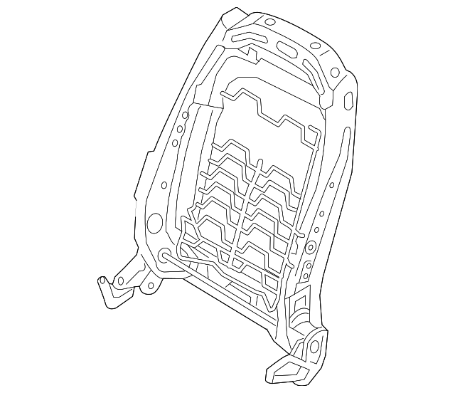 2019-2024 Kia Forte Seat Back Frame 88410-M7010 | Retail Performance ...