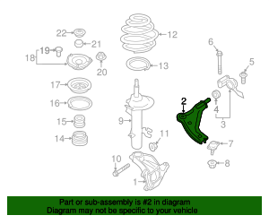 31-12-9-806-519 - Suspension Control Arm 2011-2016 Mini ...