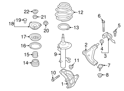 Suspension Components for 2014 Mini Cooper Paceman | Mini Parts Direct