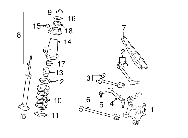 2006-2014 Lexus Strut Mount 48750-30150 | LexusOfKendall