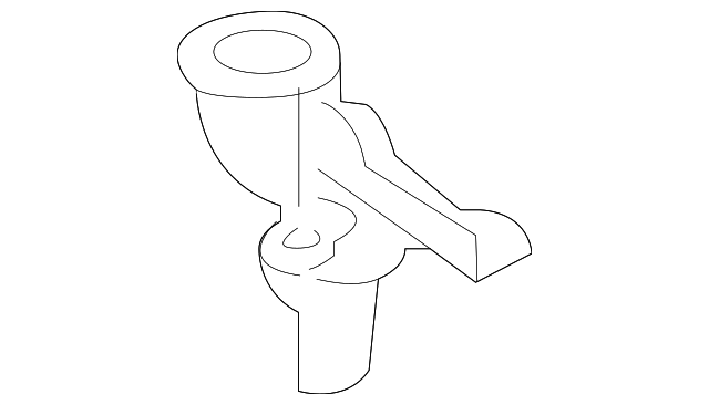 447-500-05-31 - Radiator Lower Mount 2016-2023 Mercedes-Benz Metris ...