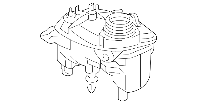 447-500-01-49 - Reservoir Tank 2016-2023 Mercedes-Benz Metris ...