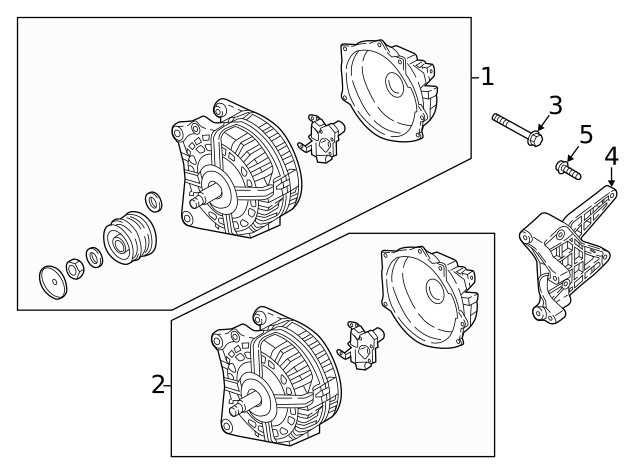 06E-903-024-LX - Alternator 2018-2023 Audi | Audi OEM Parts