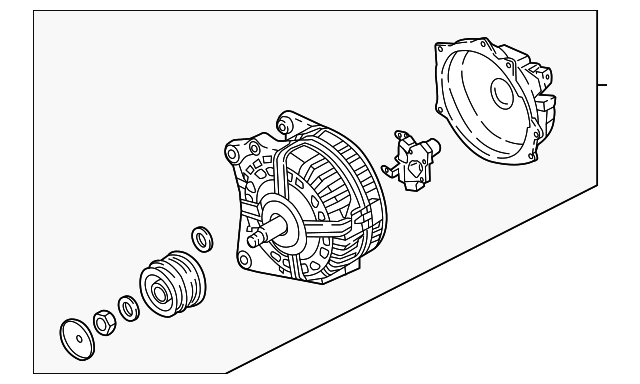 06E-903-024-LX - Alternator 2018-2023 Audi | Audi OEM Parts