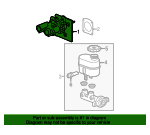 2007-2011 GM Power Brake Booster Assembly 19371362 GM | GMPartsDirect.com