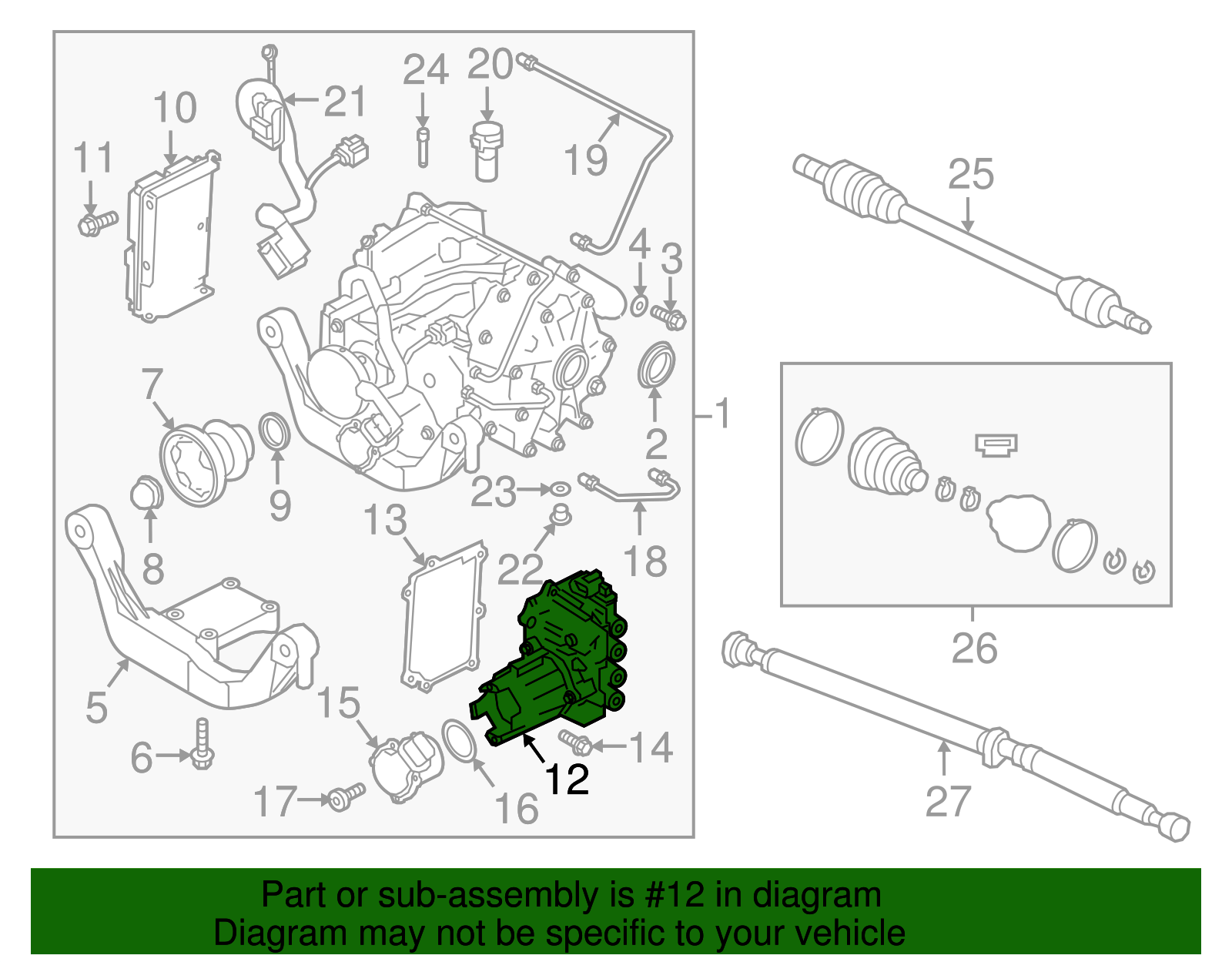 2014-2019 Land Rover Viscous Coupler LR061630 | OEM Parts Online