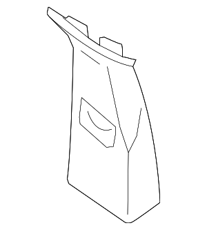 Genuine BMW 51-43-7-245-446 | Upper Center Pillar Trim | FREE Shipping ...