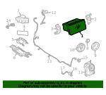 2020-2022 Mitsubishi Display System 8740A098 | Auto Parts