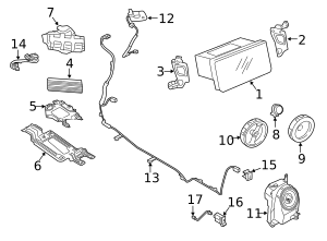 2020-2022 Mitsubishi Display System 8740A098 | Auto Parts