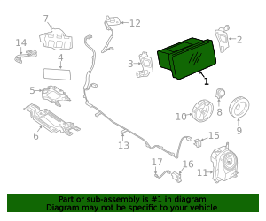 2020-2022 Mitsubishi Display System 8740A098 | Auto Parts