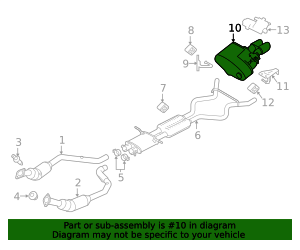 Muffler - Rear LR180928 | OEM Parts Online