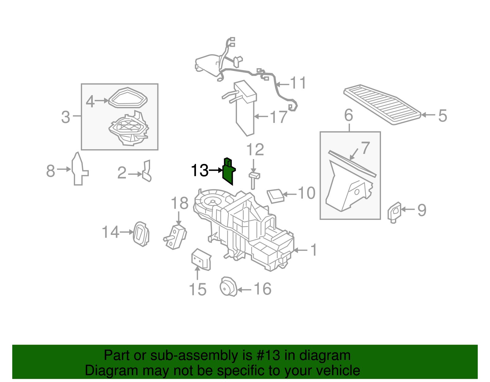 2008-2011 Ford Motorcraft™ Resistor YH-23 | OEM Parts Online