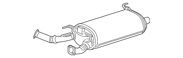 17420-38100 - Muffler & Pipe - 2008-2021 Toyota Land Cruiser | OEM ...