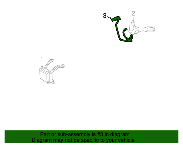 2011-2017 Lexus Cruise Control Wiring Harness 84633-76020 | OEM Parts ...