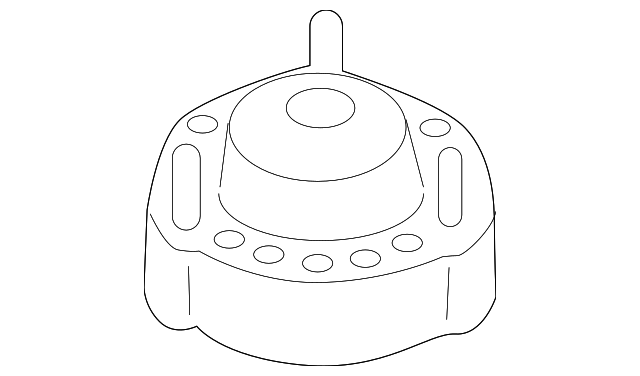 2011-2018 Porsche Cayenne Strut Mount 958-343-017-51 | Sunset Porsche Parts
