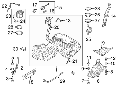 Fuel System Components for 2016 Audi A6 Quattro | Euro Parts 4 Less