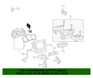 88625-48070 - In-Car Sensor - 2006-2016 Lexus | DiscMonster