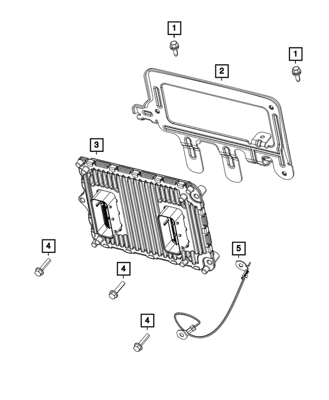 2020-2023 Jeep Engine Controller Module 68434927AC | Mopar eStore