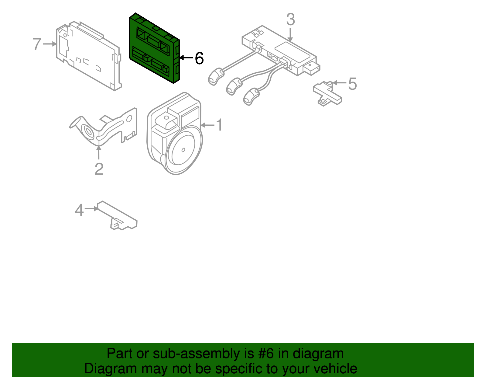 2011-2018 Audi Control Module 4H0-907-064-JD | TascaParts.com