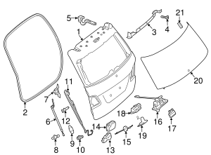 2007-2019 Mercedes-Benz Door Lock 204-740-13-00 | Mercedes-Benz Parts