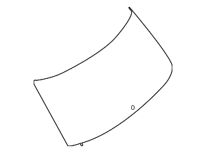 166-740-00-57 - Lift Gate Glass 2012-2019 Mercedes-Benz | Mercedes-Benz ...