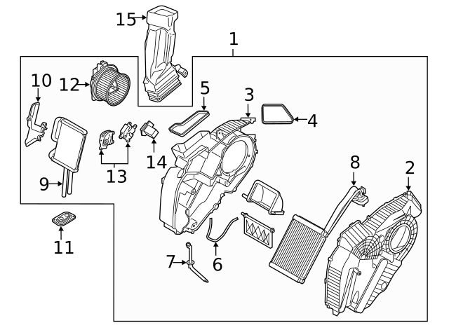 Genuine Heater Core for 2020-2024 Hyundai Palisade | Part# 97926-S8000 ...