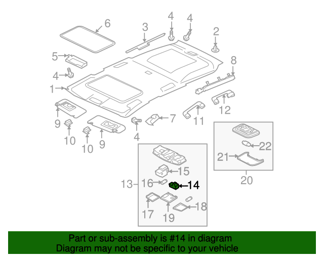Microphone - Mitsubishi (8761A002) | Auto Parts