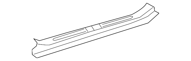 230-680-35-35-9051 - Scuff Plate 2011-2012 Mercedes-Benz | Mercedes ...