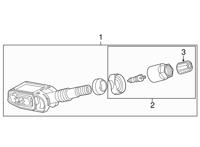 2016-2021 GM Sensor 13598787 | TascaParts.com