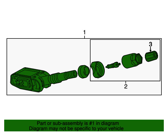 2016-2021 GM Sensor 13598787 | TascaParts.com