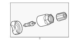 2014-2020 GM Tire Pressure Monitoring System Sensor Grommet 13507403 ...