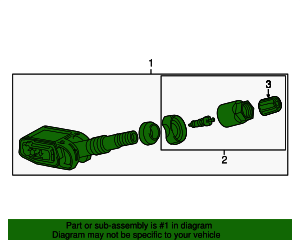 2016-2021 GM Sensor 13598787 | TascaParts.com