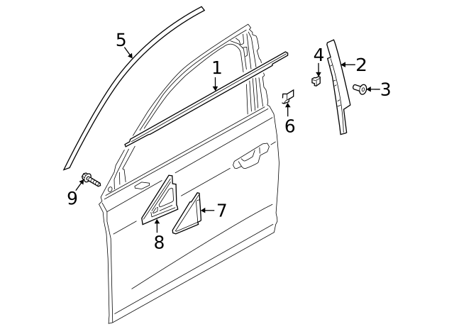 4K0-867-367 - Seal 2019-2023 Audi | Audi OEM Parts