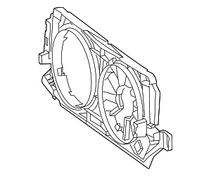 2010-2018 Mercedes-Benz Fan Shroud 906-505-14-55 | MB OEM Parts