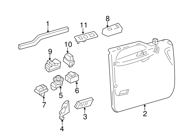 2011-2016 Ford Lock Switch BC3Z-14028-AA | OEM Parts Online