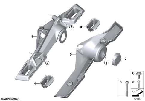 Luggage System for 2024 BMW-Motorrad R 1300 GS | OEM BMW Motorcycle Parts