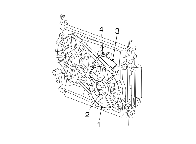 2005-2021 Mopar Fan Motor - Passenger Side (RH) 5072330AB | TascaParts.com