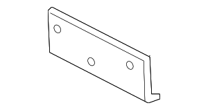 2019-2023 BMW X5 License Bracket 51-11-8-069-223 | Genuine BMW Parts