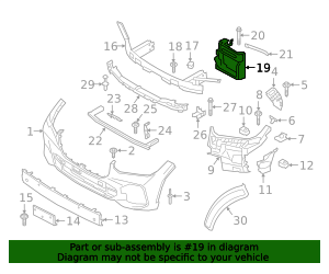 51-11-7-421-884 - Bumper Cover Reinforcement 2019-2024 BMW ...