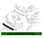 51118099662 - 2019-2023 BMW X5 Front Trim (51-11-8-099-662) | BMW of ...