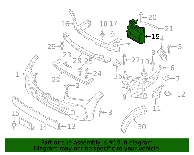 OEM BMW Outer Reinforced Part# 51117421884 | BMWpartscenter
