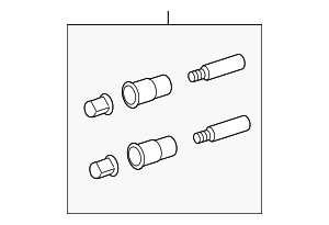 2011-2024 Mopar Caliper Pin 68052383AA | Mopar Parts Canada