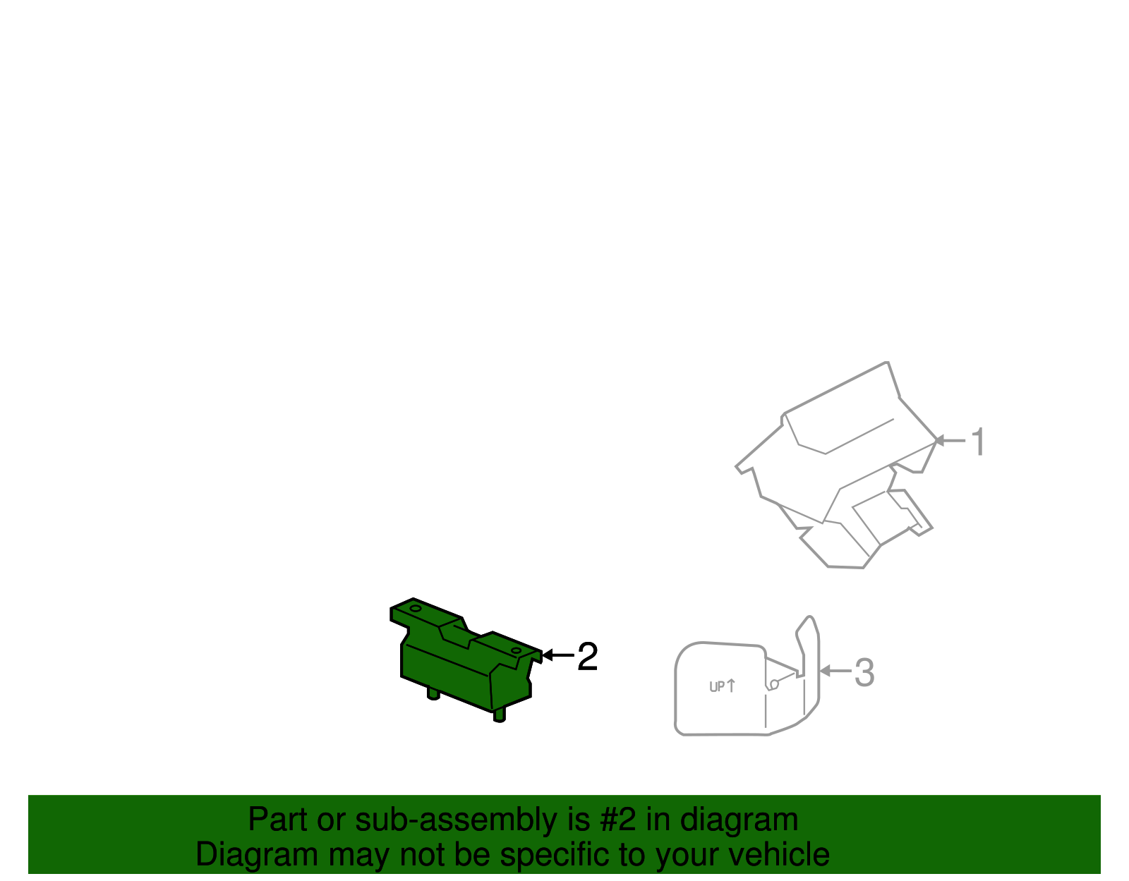 2011-2019 GM Automatic Transmission Mount 84338602 GM | GMPartsDirect.com