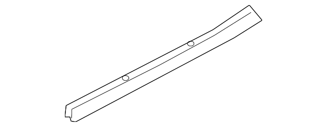 2016-2023 Nissan Maxima Lower Weather-Strip 82839-4RA0B | Nissan Parts Plus