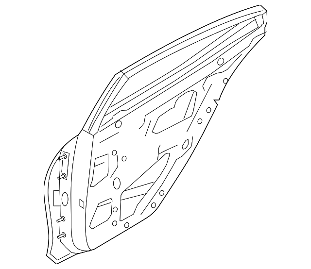 2016-2020 Nissan Maxima Door Shell - Driver's Side (LH) 82101-4RA0A ...