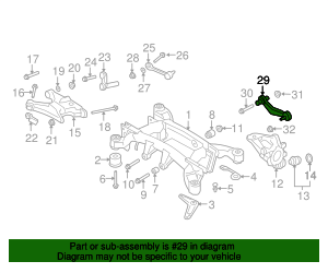 2007-2019 BMW Rear Upper Control Arm 33326796001 | OEM Parts Online