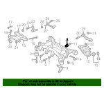 33176770948 - 2007-2019 BMW Suspension Cross-Member Inner Bushing (33 ...