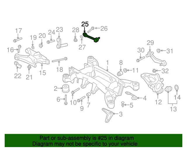 33-32-6-795-047 - Ft Upper Control Arm - 2007-2019 BMW | BMWPartsHub