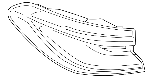 63217376488 - 2018-2019 BMW 640i xDrive Gran Turismo Tail Lamp (63-21-7 ...