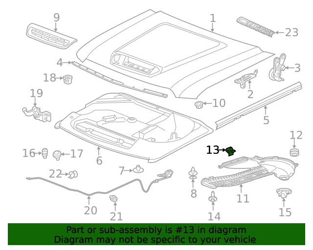 2012-2022 GM Multi-Purpose Retainer 11571016 | GM Parts Center